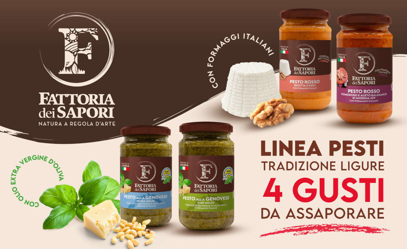 Fattoria dei Sapori: la nuova linea di Pesti e di specialità italiane ...