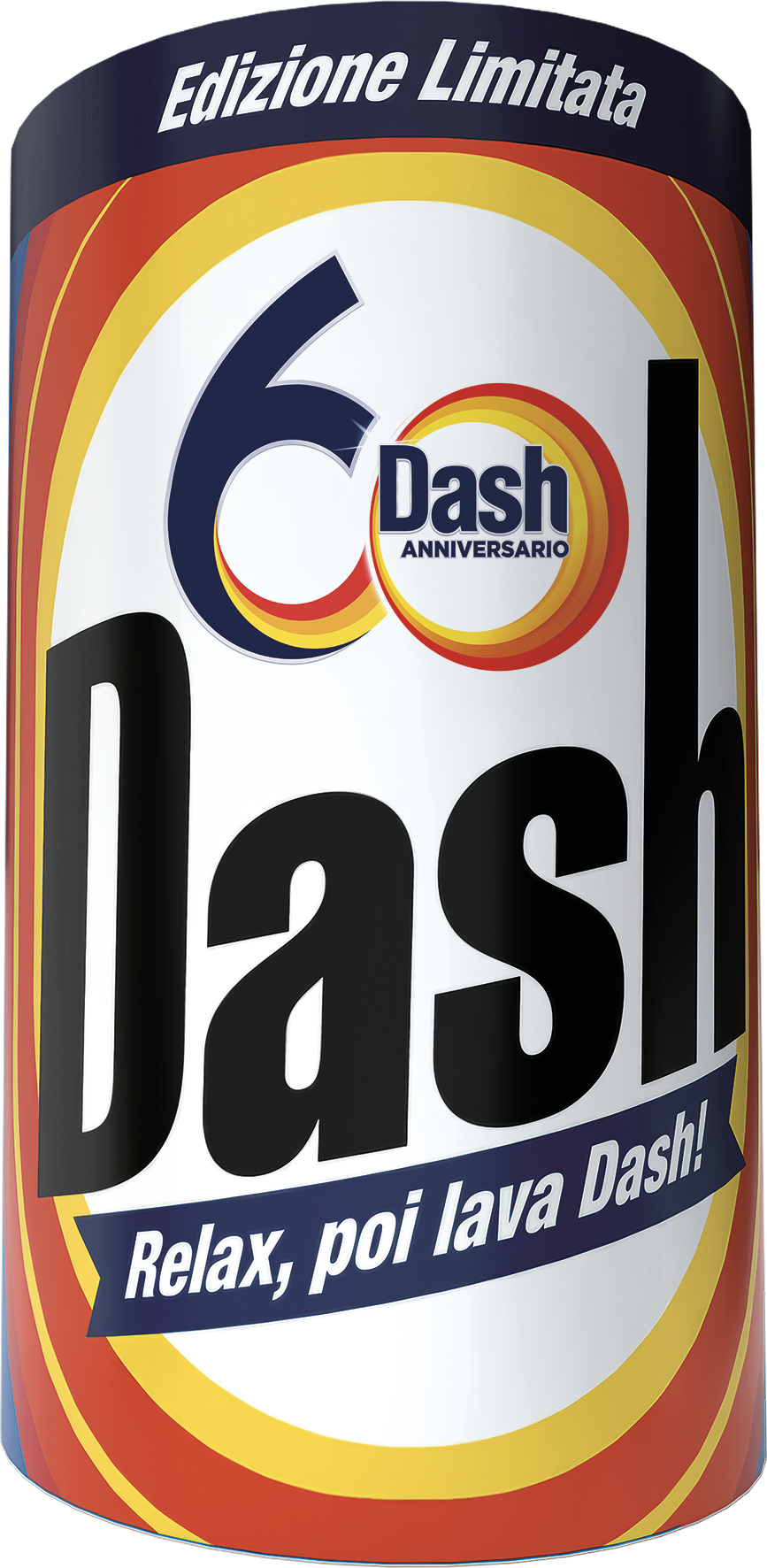 Dash, per il 60° anniversario nuovo logo e restyling del packaging