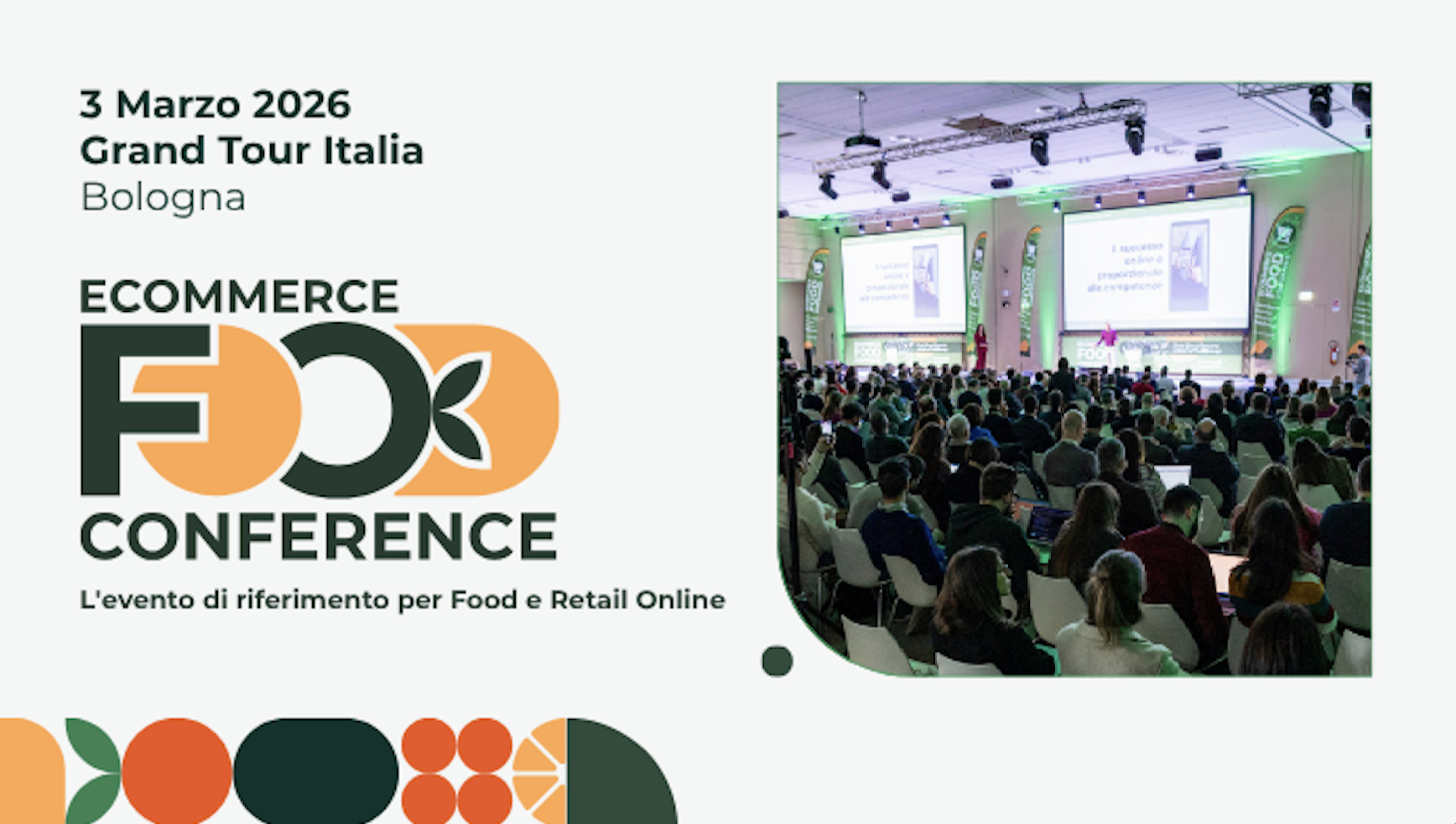 Ecommerce Food Conference 2026: il futuro del food digitale a Bologna