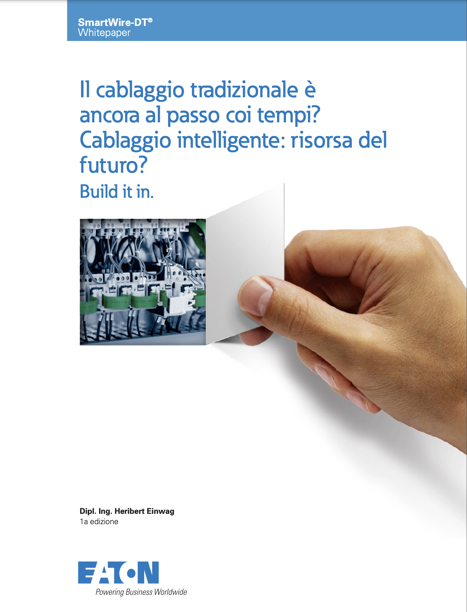 White Paper | Eaton, SmartWire-DT per ridurre i costi di cablaggio ...