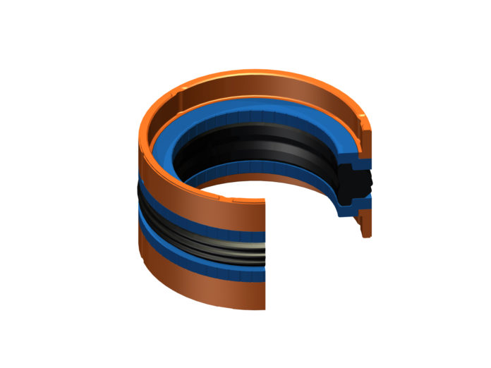 Tenuta pistone a doppio effetto - Meccanica News