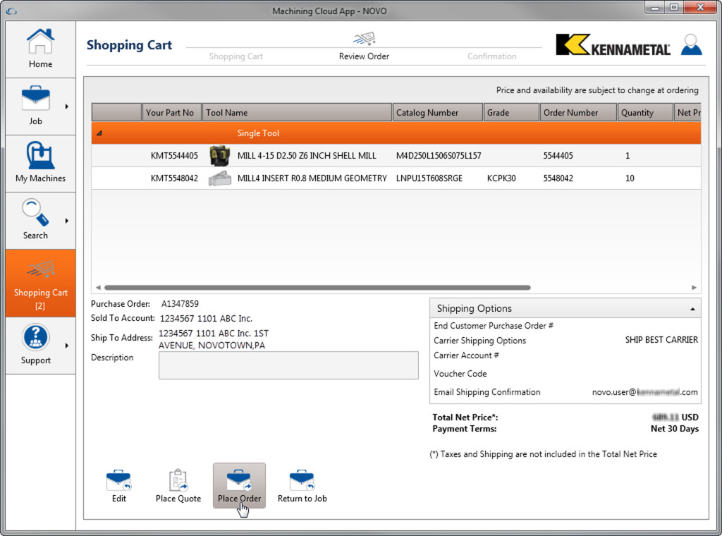 New NOVOsphereTM from Kennametal - Metal Working World Magazine