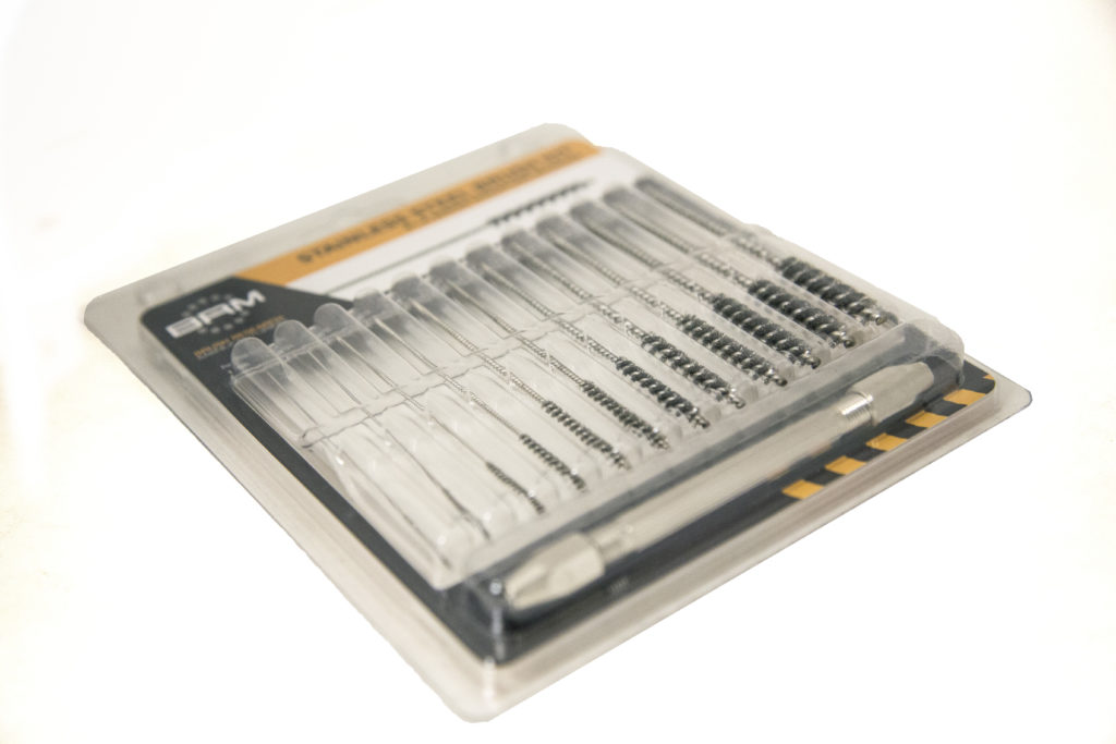 Removing micro burrs from small diameter, internal and external threads ...