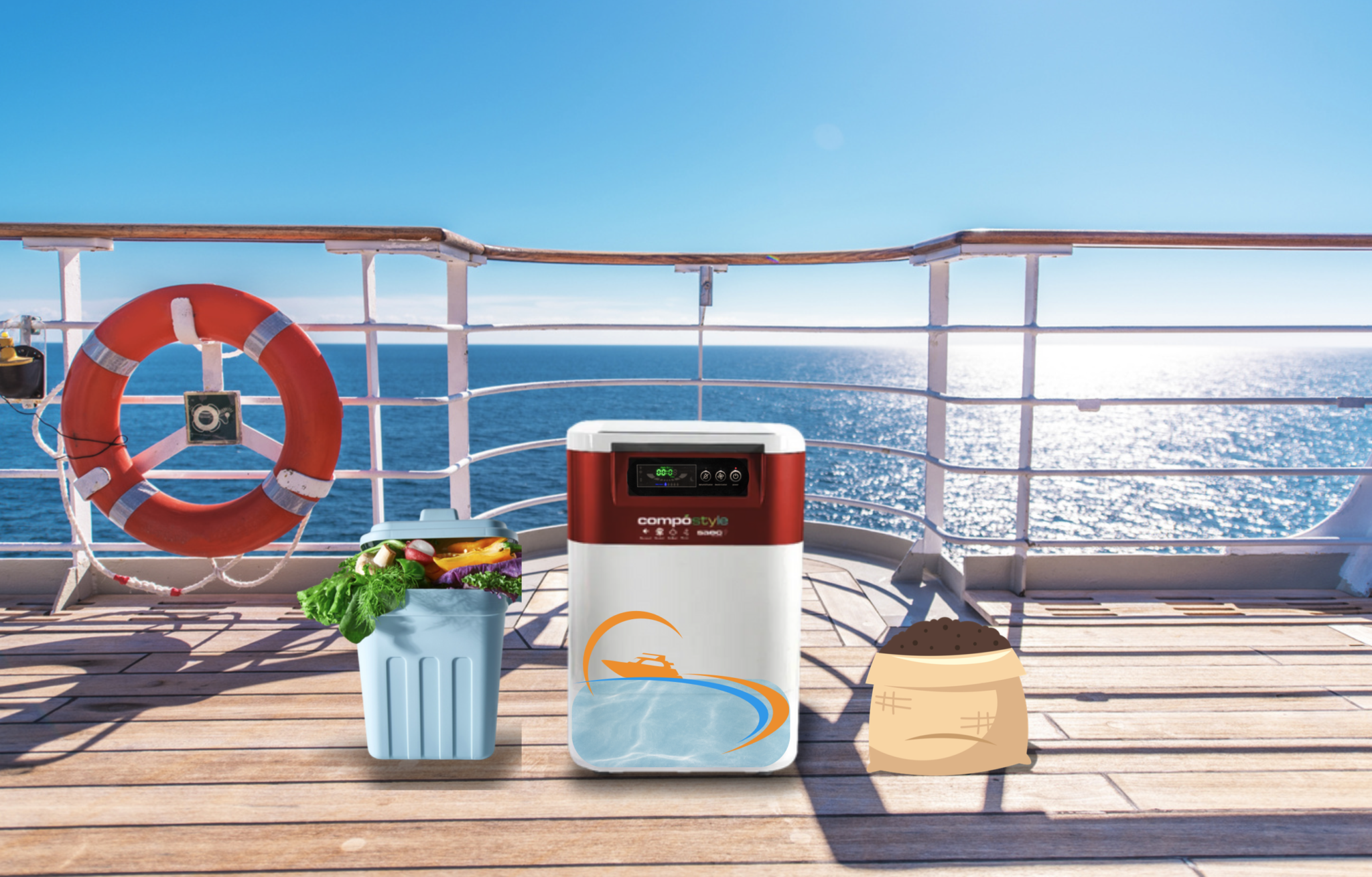 The new route for organic waste: treated on board - Nautech News