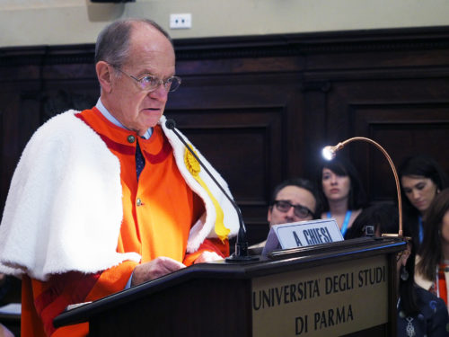 Laurea ad honorem dall'Università di Parma ad Alberto Chiesi • NCF