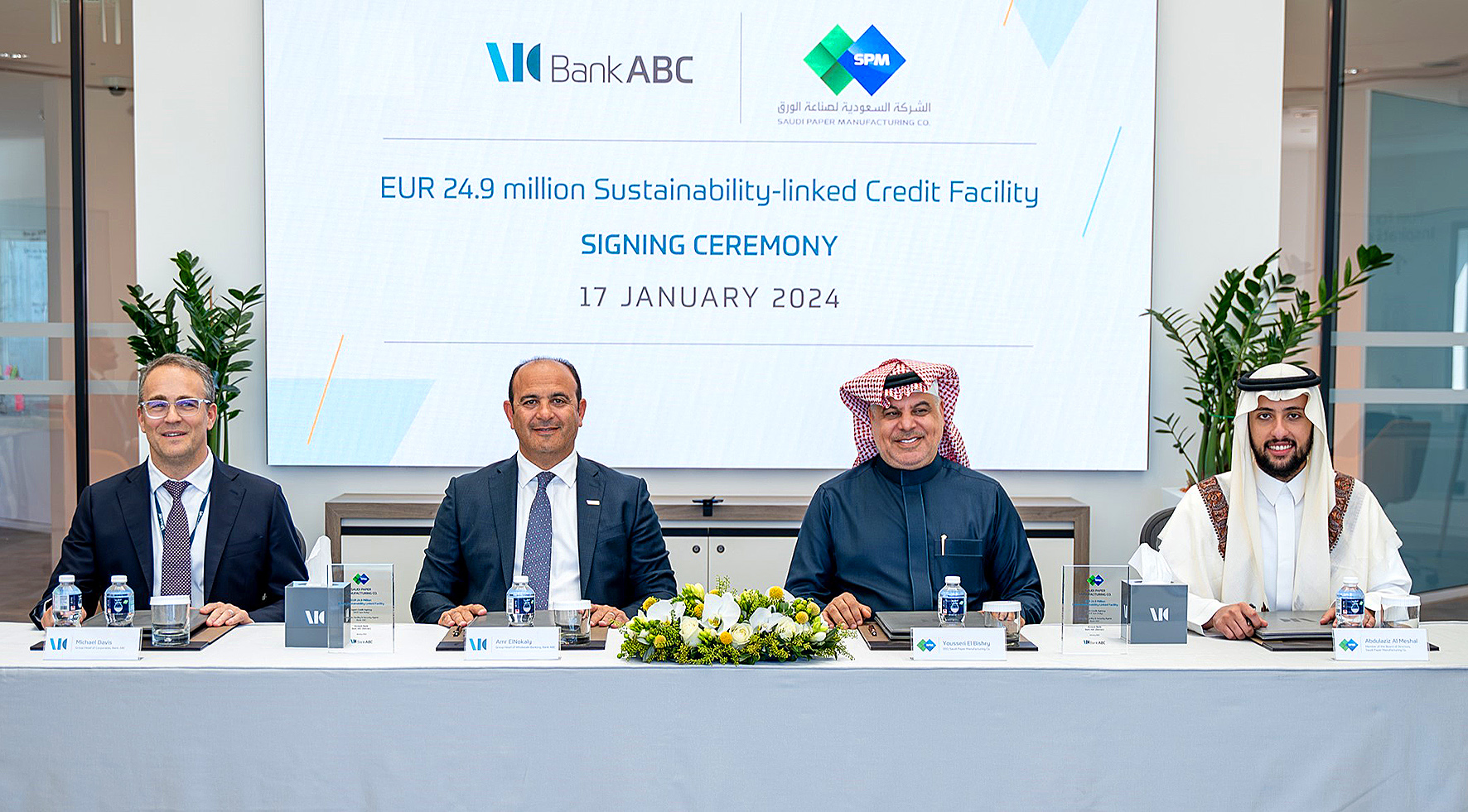 Bank ABC closes a EUR 24.9 million sustainability-linked credit ...
