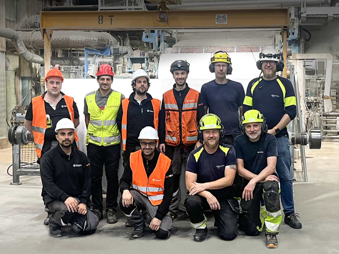 Rexcell Tissue & Airlaid started up PM1 after a complete rebuild of the ...