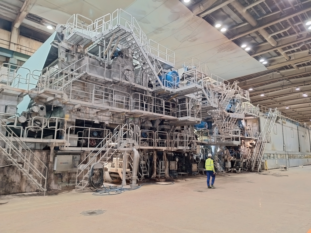 Holmen’s paper mill in Braviken, Sweden, is now running with maximum ...