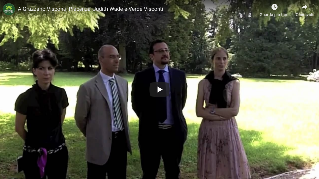 Giardinaggio WebTV - Intervista a Judith Wade e Verde Visconti ...