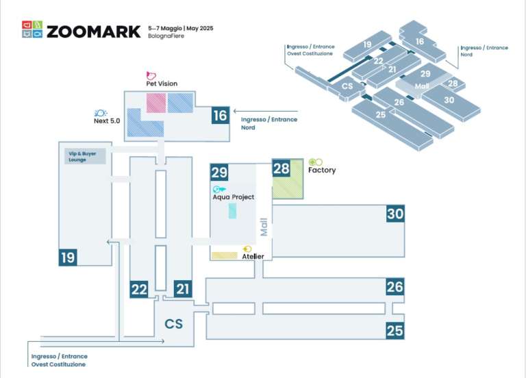 Zoomark 2025: un nuovo padiglione, nuovo layout e nuovi percorsi tematici