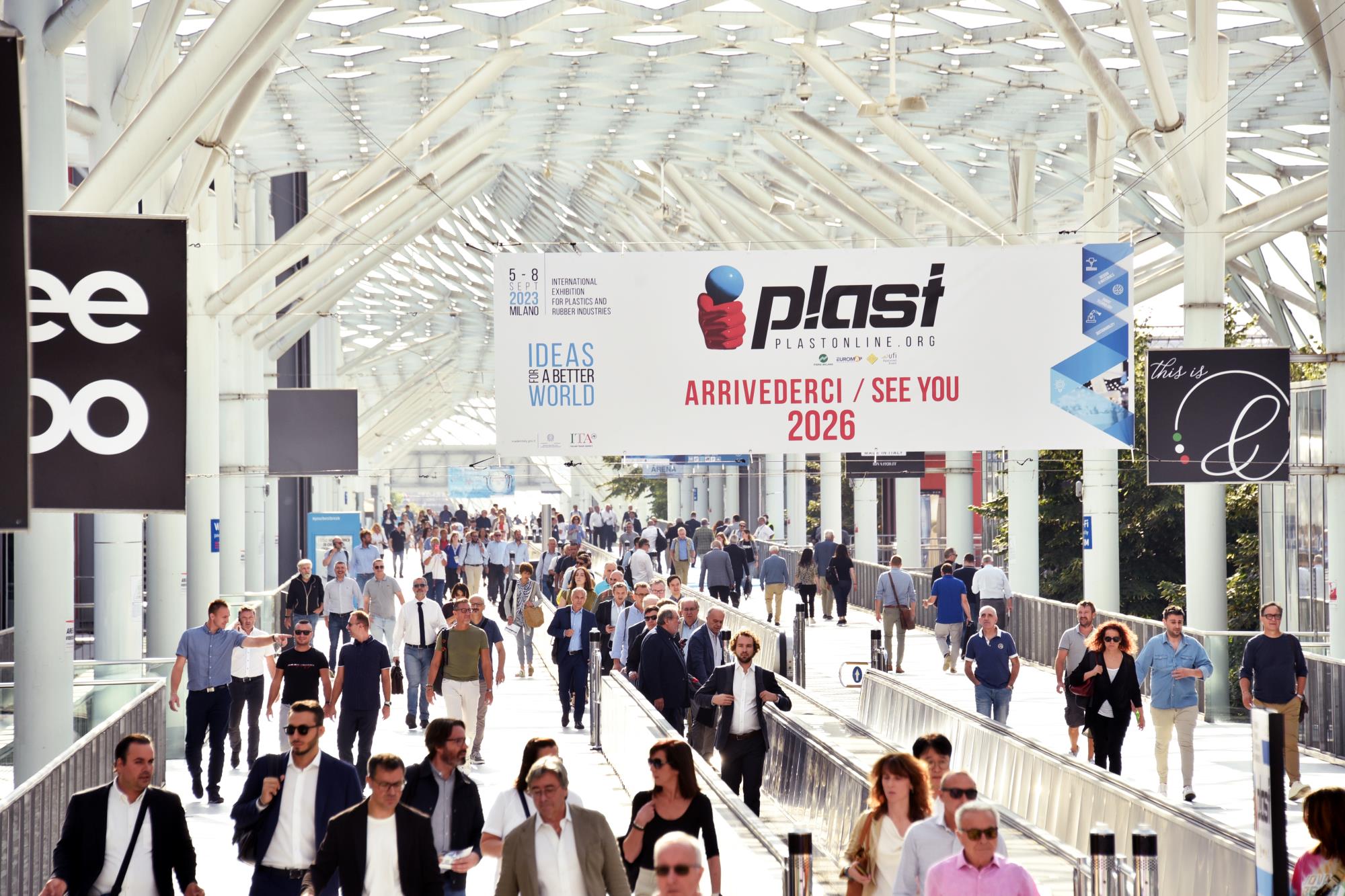 Plast 2026 si fa in tre - Plastix