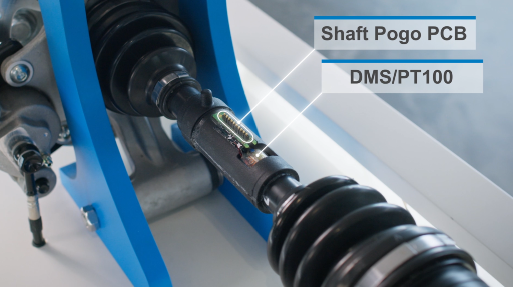 First wireless torque measuring solution for drive shafts