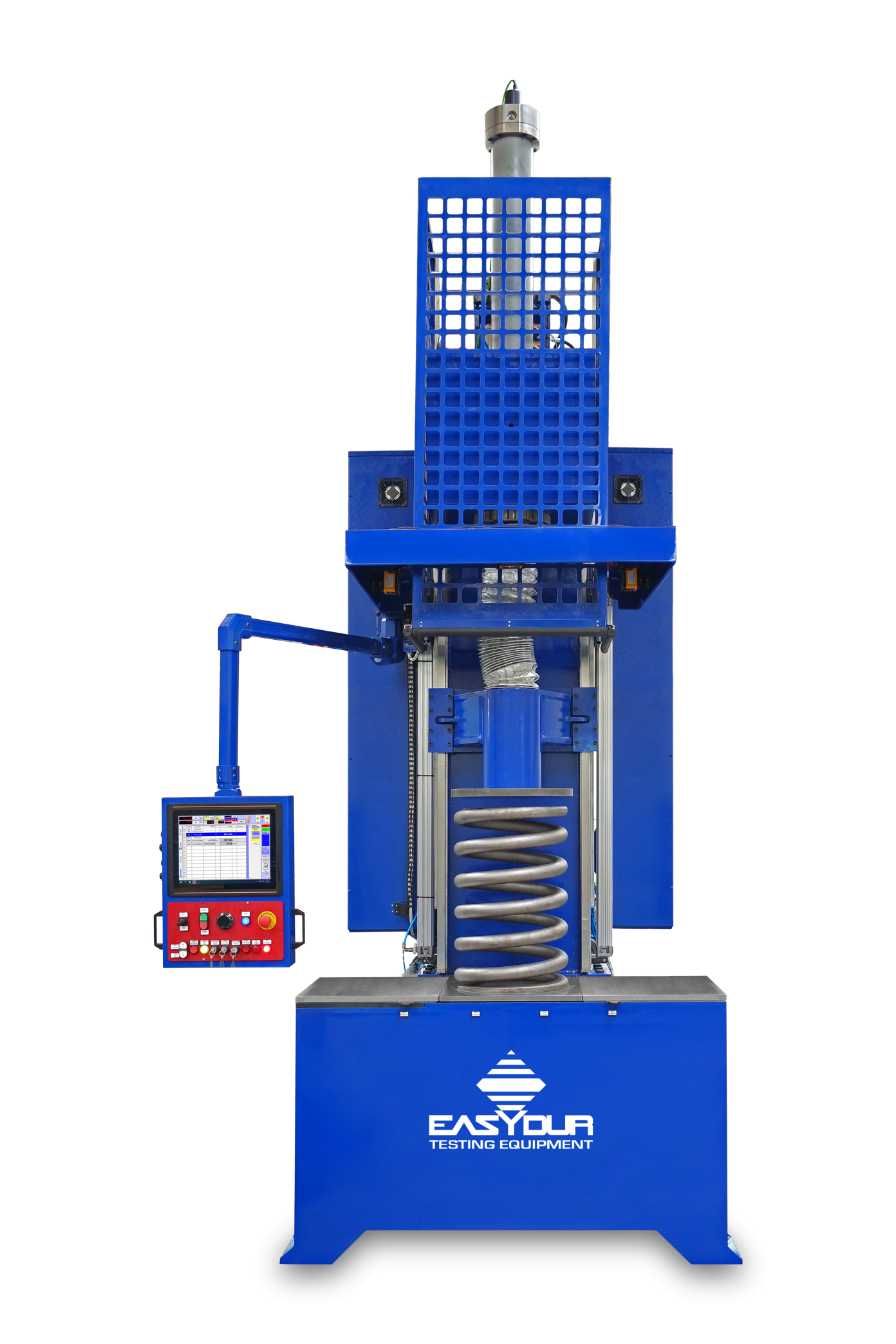 Hybrid actuation for more compact and high-performance testing machines ...