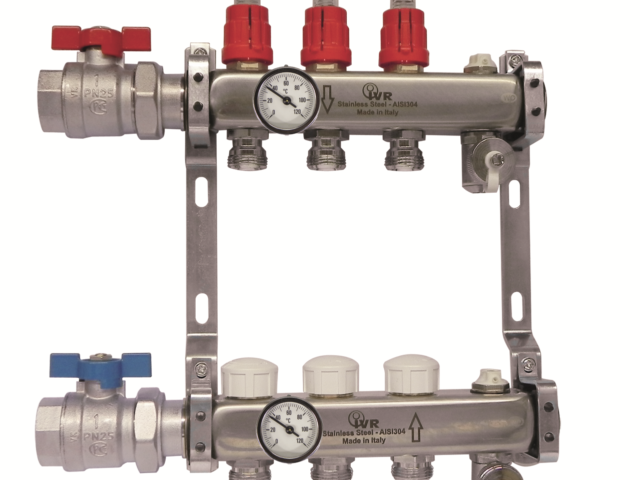 Collettori in acciaio inox - RCI – Riscaldamento Climatizzazione Idronica