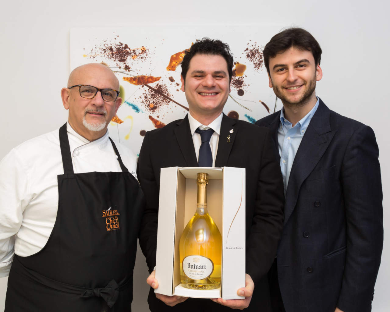 Ruinart Sommelier Challenge: vince Francesco Mastrogiacomo, del Sadler