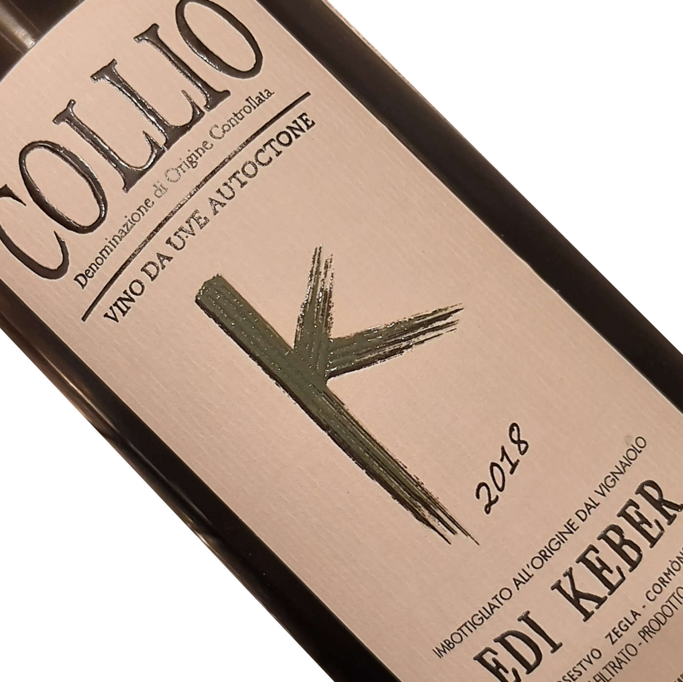 Collio Doc 2018 - Edi Keber, Cormons (Go) | Ristoranti Web
