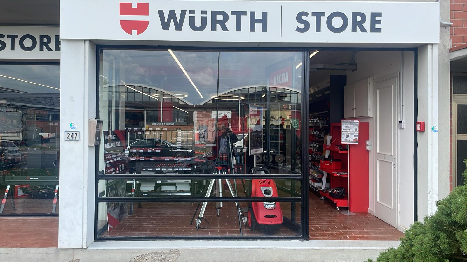 WÜRTH Italia apre nuovo Store a Montemurlo (Prato) - Serramenti design ...