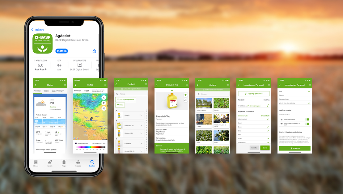 AgAssist, la nuova App della Divisione Agricultural Solutions di BASF ...
